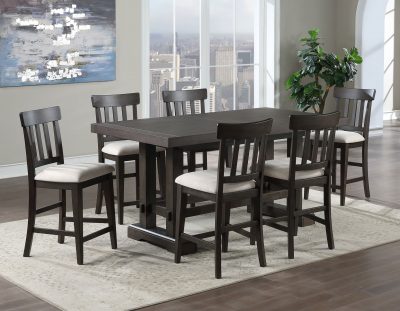 Napa 5-Piece Counter Dining Set(Counter Table & 4 Counter Chairs ...