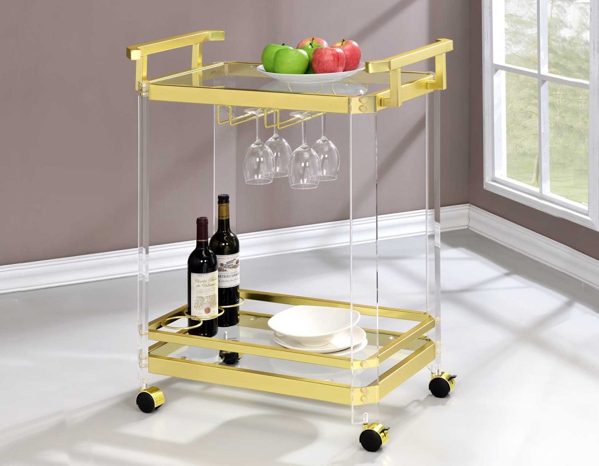 Aerin Server Cart - Steve Silver Company