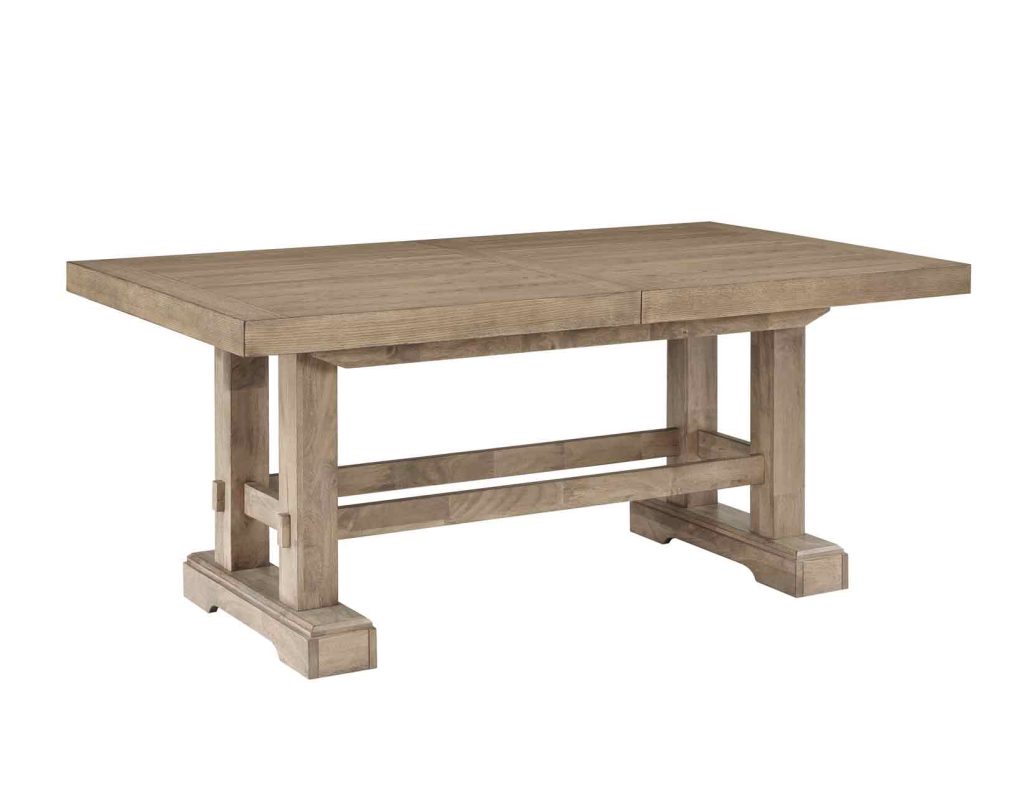 Napa 5-Piece 72-108-inch Dining Set, Sand(Table & 4 Side Chairs ...