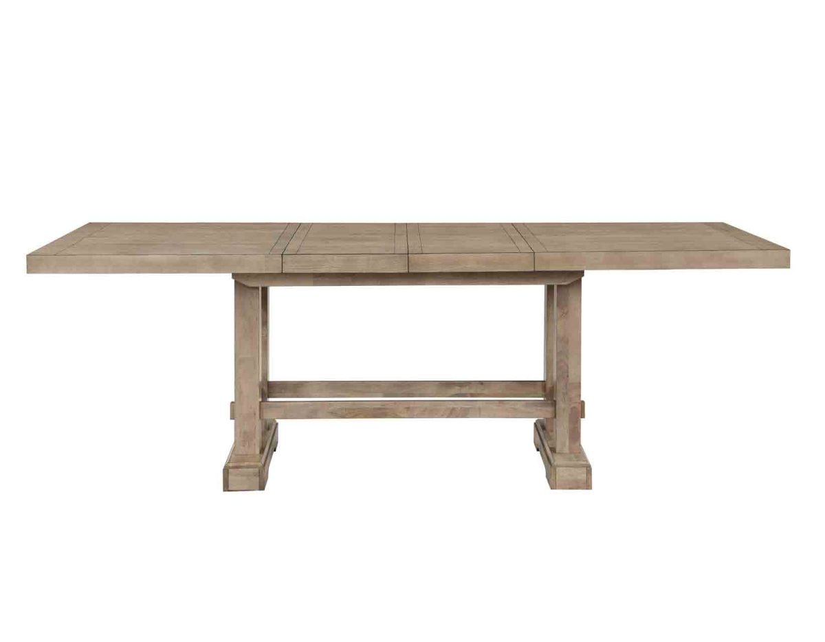 Napa 108-Inch Counter Table with/2 18-inch Leaves, Sand - Steve Silver ...