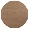 Colvin 52" Round Dining Table, Toffee finish - Steve Silver Company