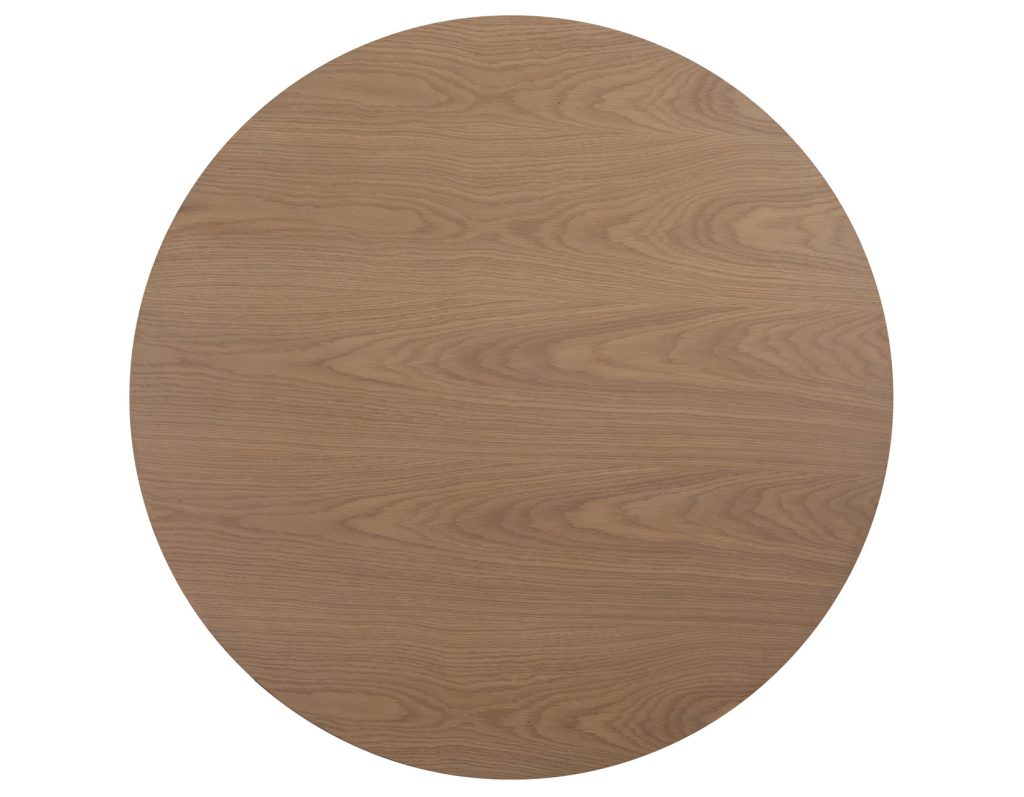 Colvin 52" Round Dining Table, Toffee finish - Steve Silver Company