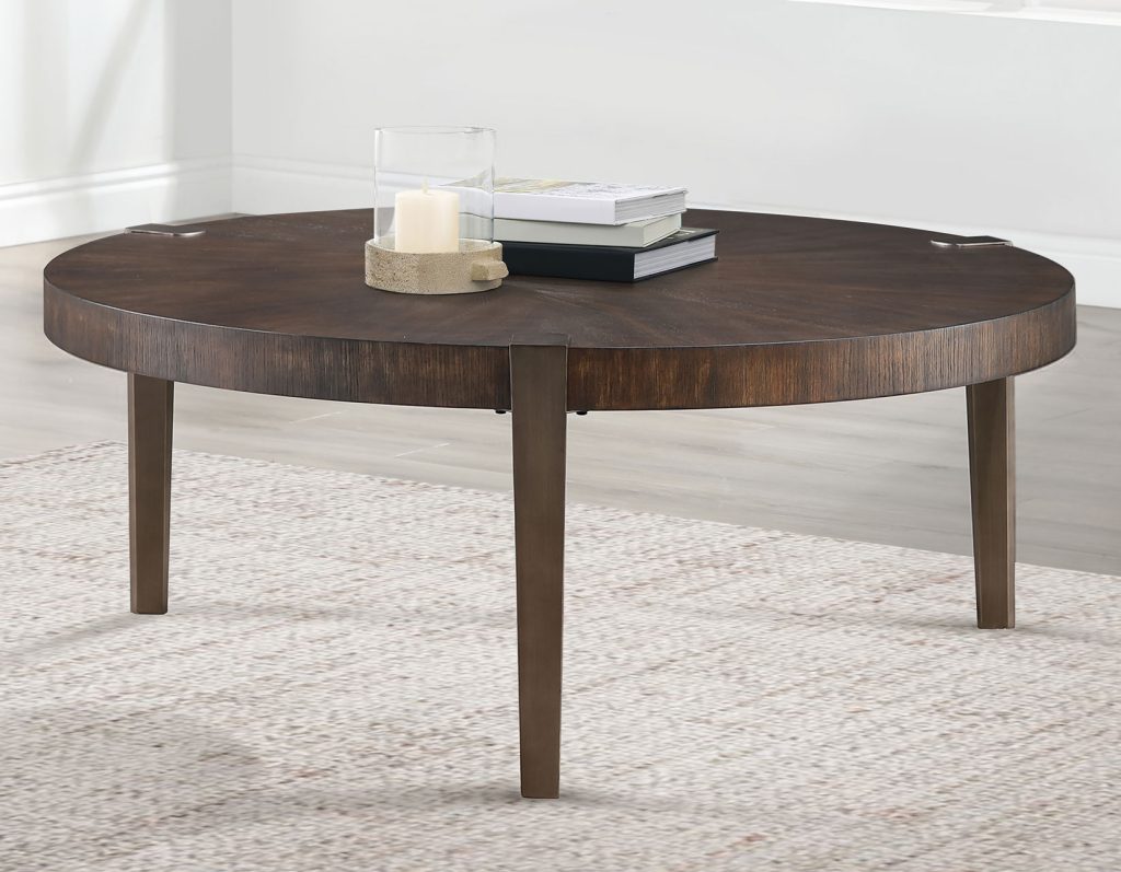 Gracie Cocktail Table, Brown - Steve Silver Company